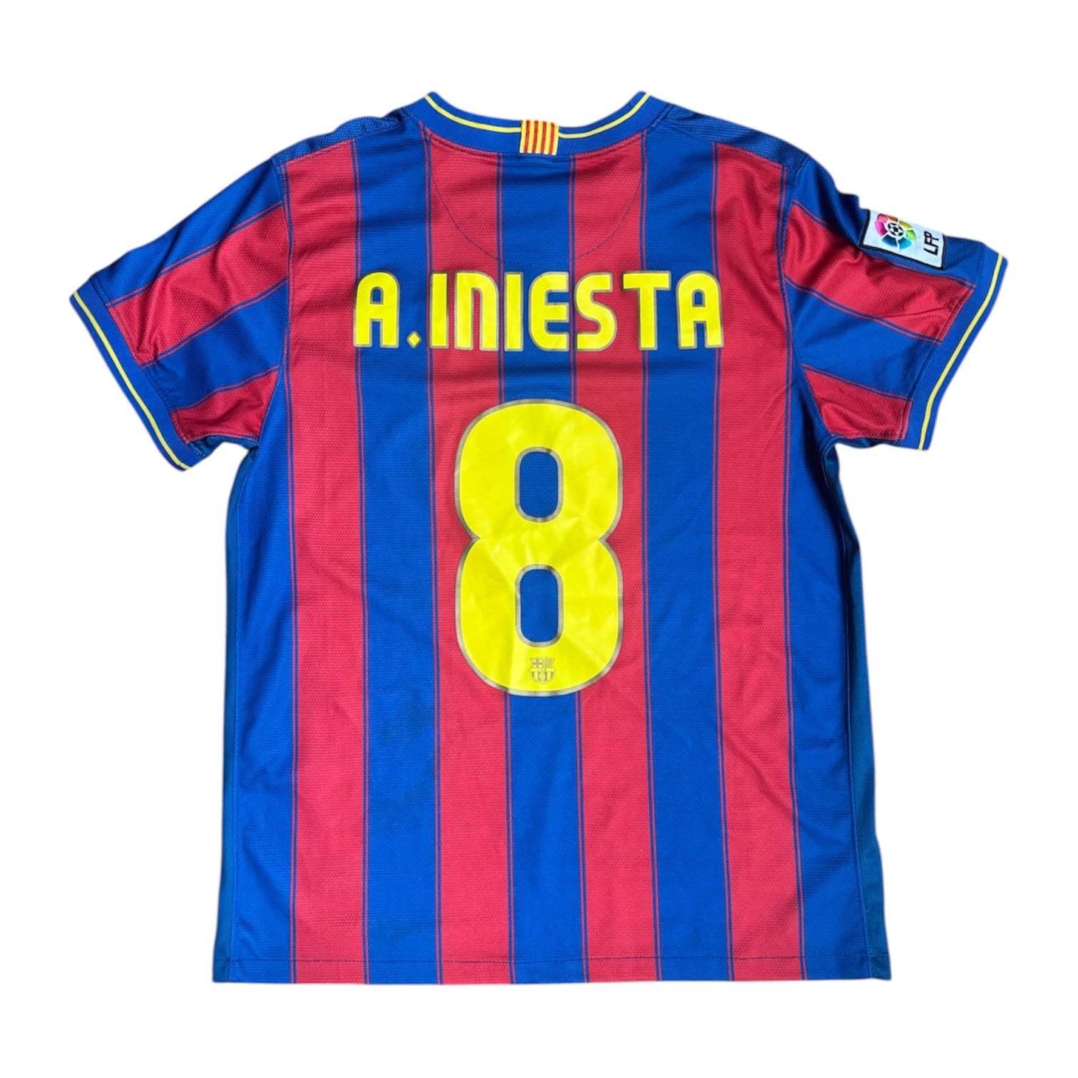 Barcelona 09/10 Home Shirt (Iniesta Nameset) L