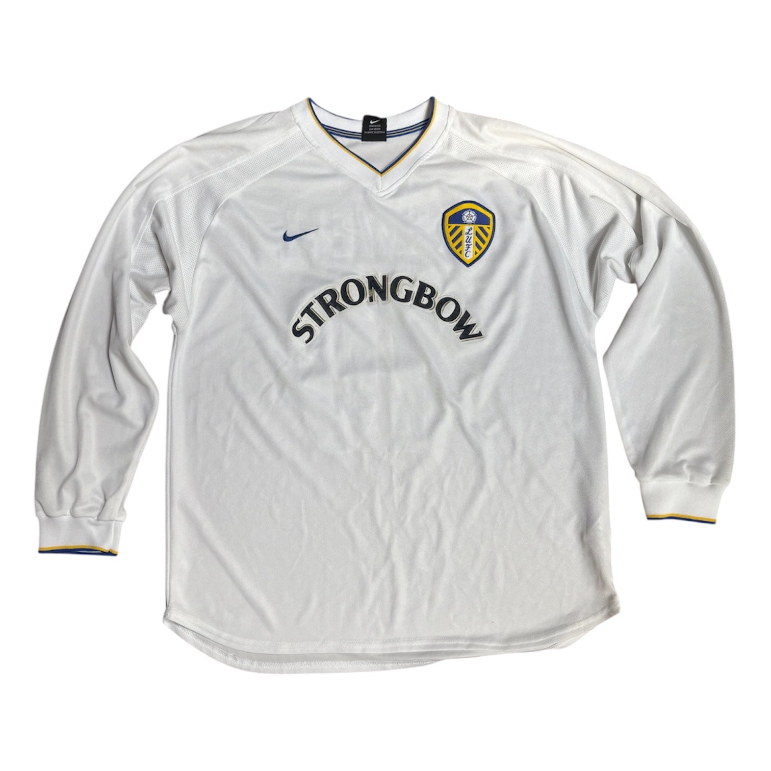 Leeds United 01/02 Home Shirt (Kewell nameset) L